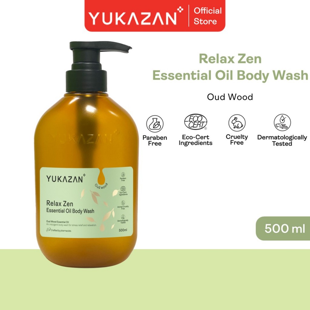 Yukazan Relax Zen Essential Oil Body Wash (500ml) / Body Shower / Spa Bath | Shopee Malaysia