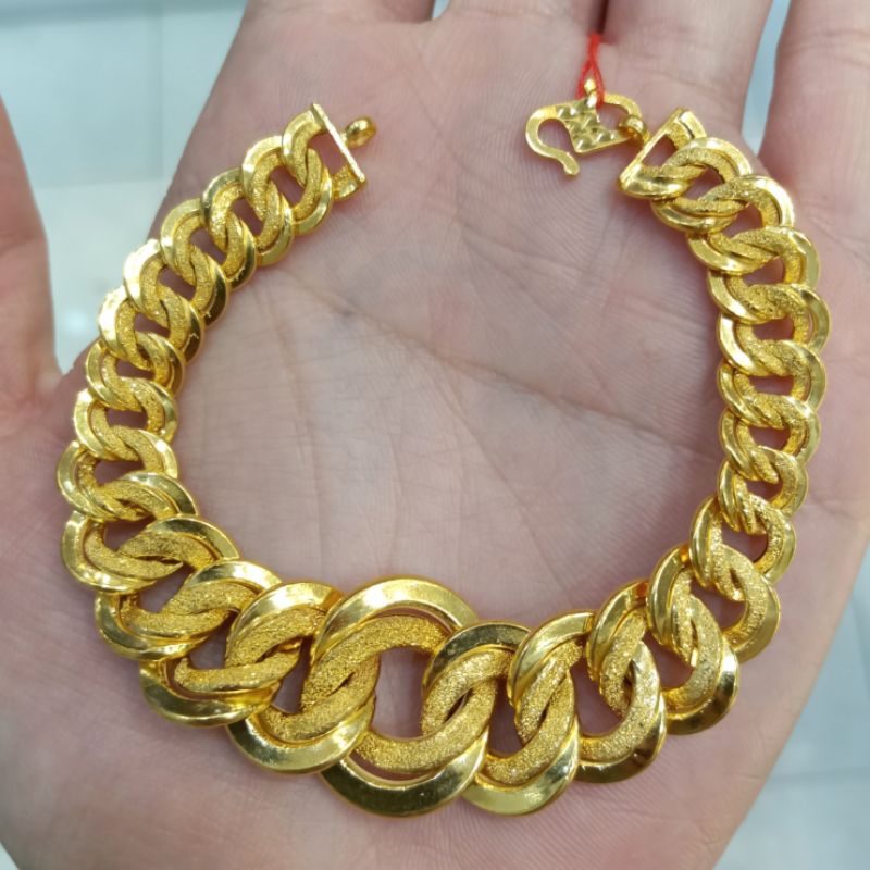 Gelang Tangan Coco & Coco King Emas 916 /Bracelets 916. | Shopee Malaysia