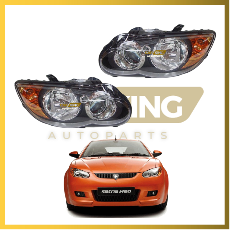 PROTON SATRIA NEO HEAD LAMP NEW ORIGINAL / LAMPU BESAR PROTON SATRIA ...