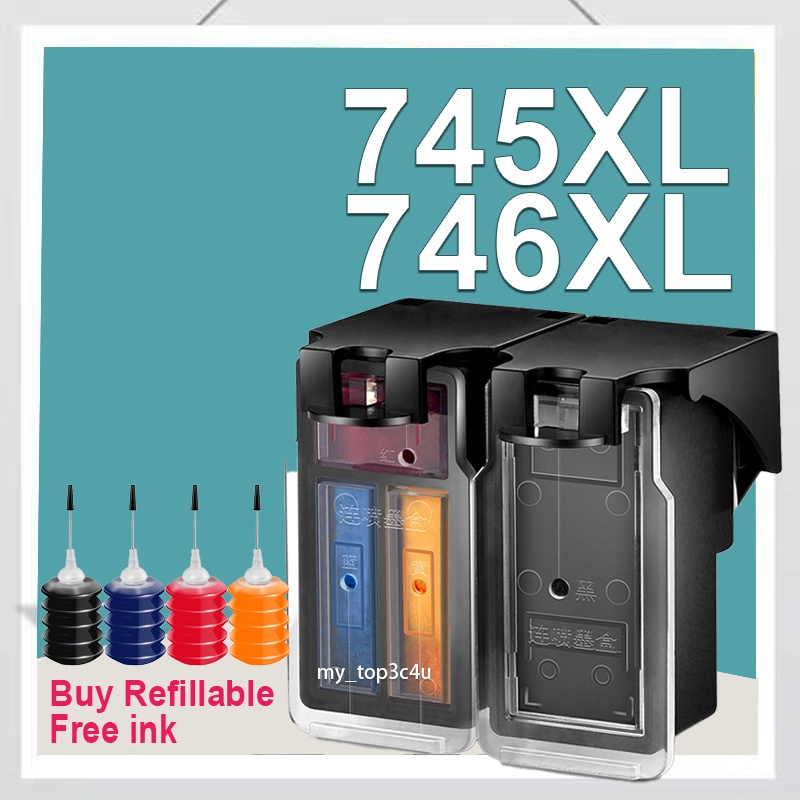Compatible Canon PG-745 745S 745XL 745 CL-746 746S 746XL 746 INK for ...