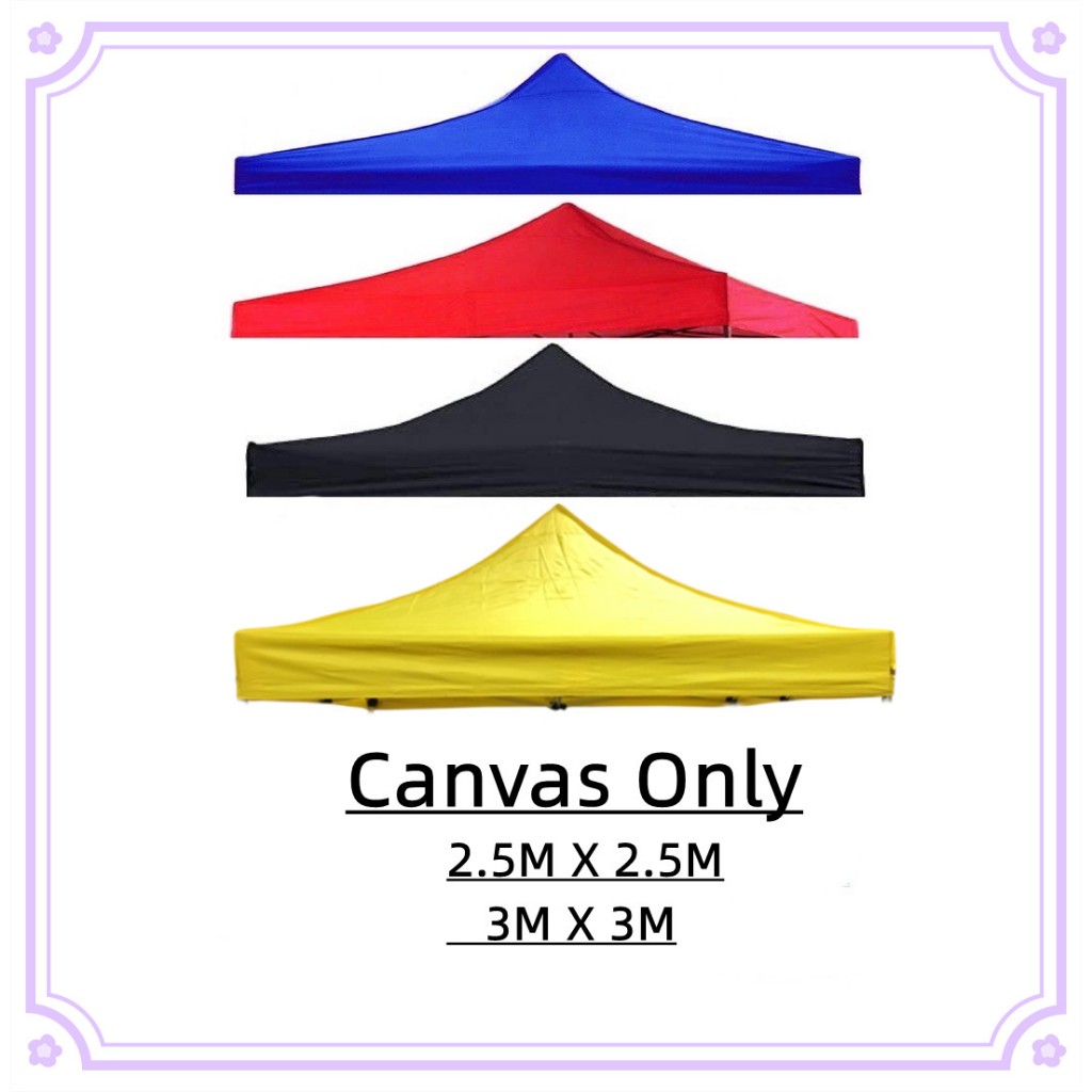 Canvas Only for 10 ' x 10 ' Roof 80cm Canopy Tent. Kanvas Saja utk ...