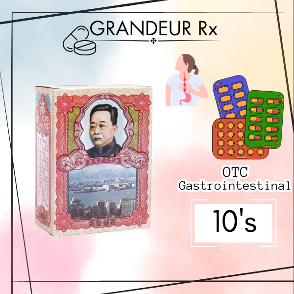 Po Chai Pills Traditional Chinese Medicine Diarhea Medication Box 保济丸 ...