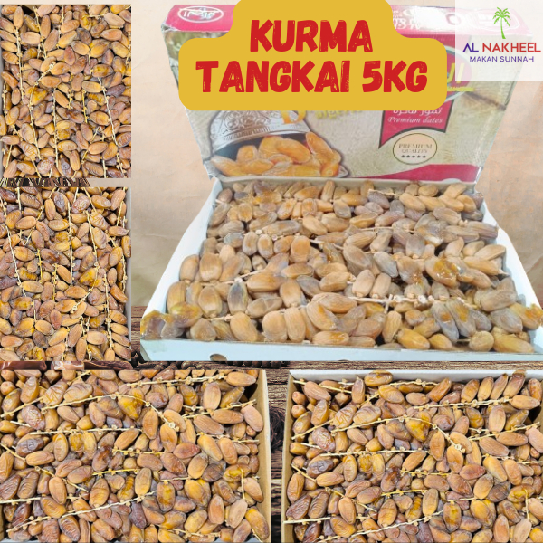 KURMA!! ALGERIAN KURMA TANGKAI New Stock (Deglet Nour Tangkai , 5kg ...