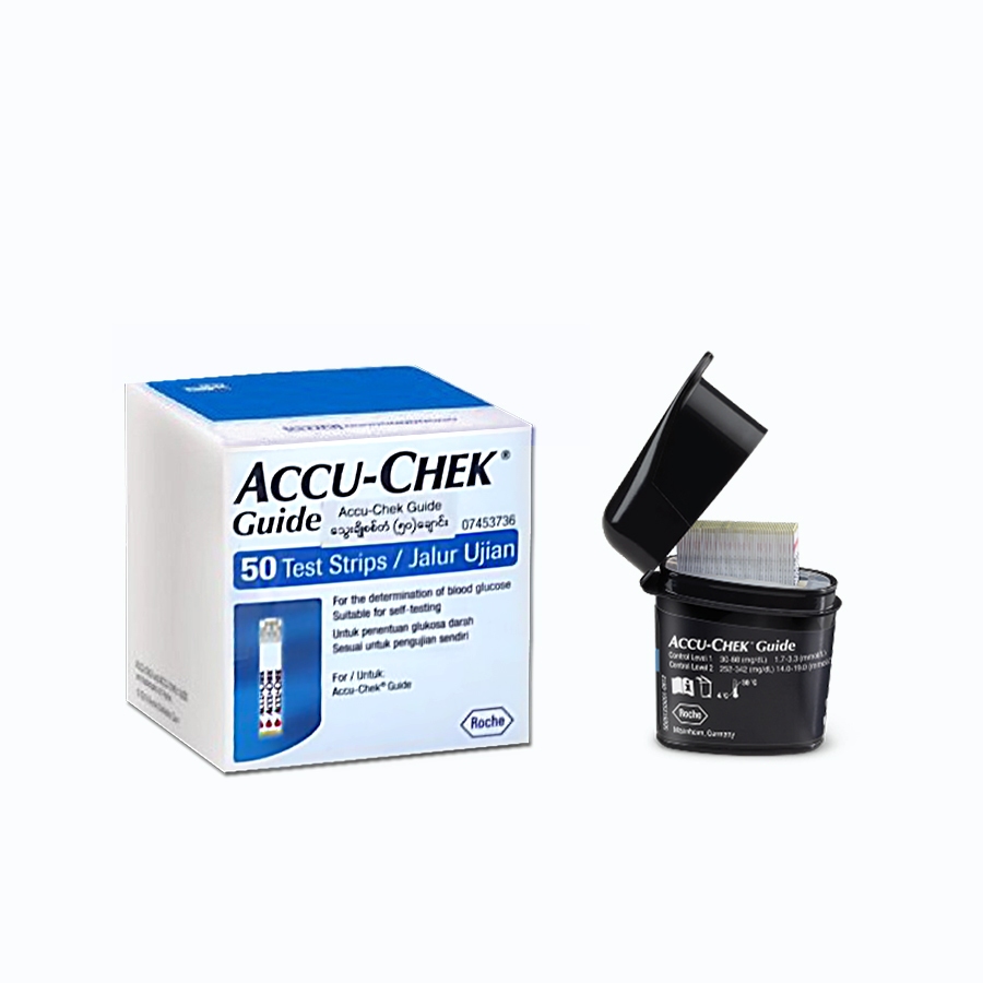 ACCU-CHEK GUIDE STRIPS 50'S | Shopee Malaysia