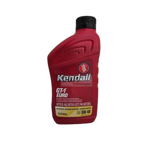 Kendall Engine Oil Fully Synthetic 5W-40 Euro, 946ml | Shopee Malaysia