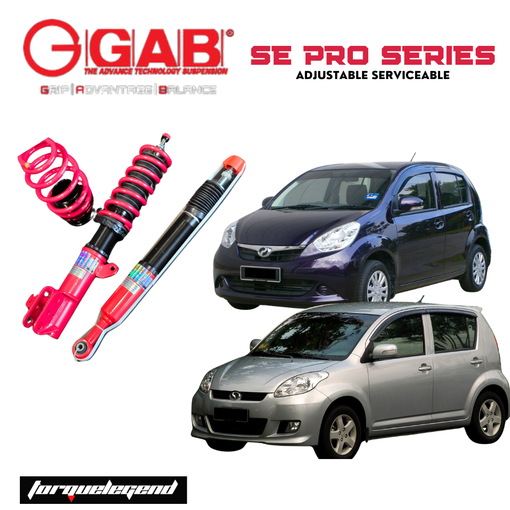 (PERODUA MYVI G1/G2)GAB SE PRO Series Adjustable Absorber High Low ...