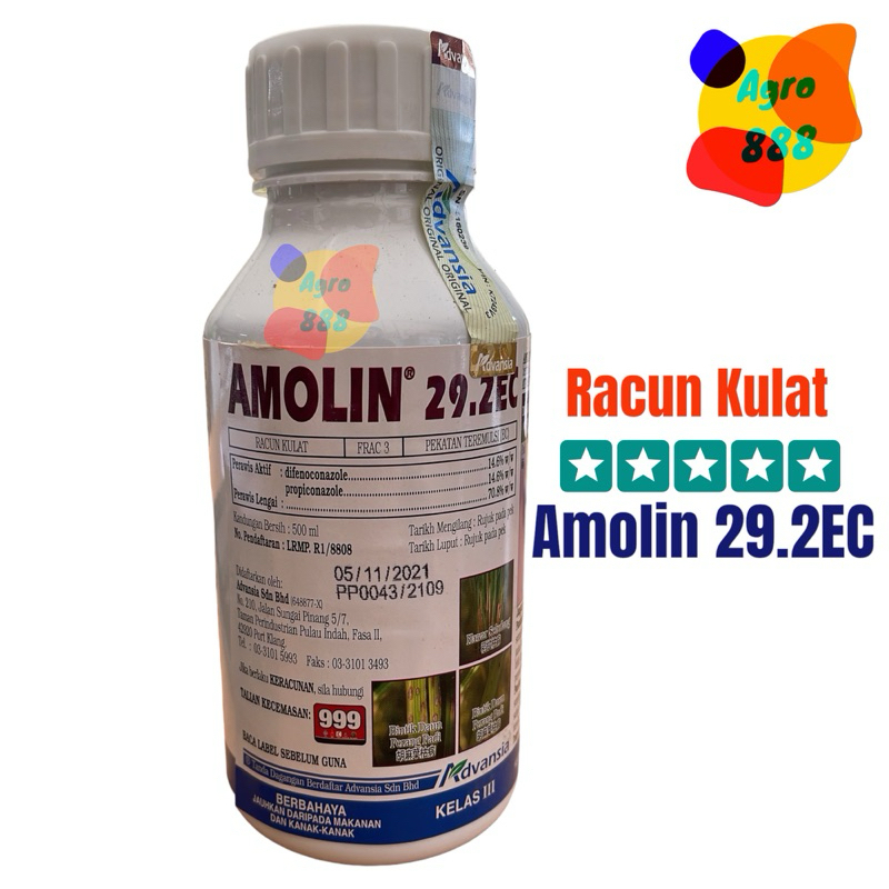 Advansia Amolin 29.2 EC (500ml )/Racun Kulat/Hawar seludang bintik ...