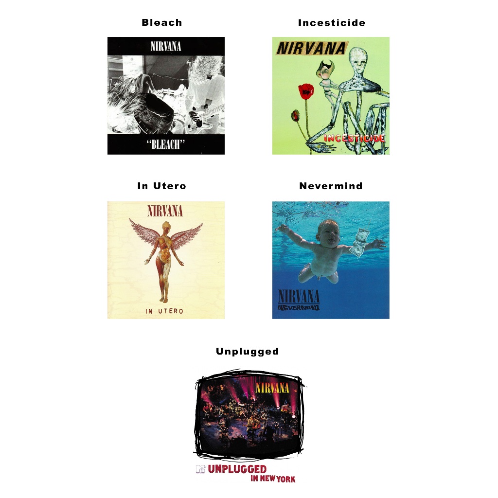 CD-R Nirvana [ Multiple Albums Selection ] | Shopee Malaysia