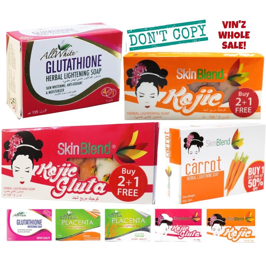 SkinBlend Kojic / Papaya / Gluta Kojic / Carrot / Placenta Soaps ...