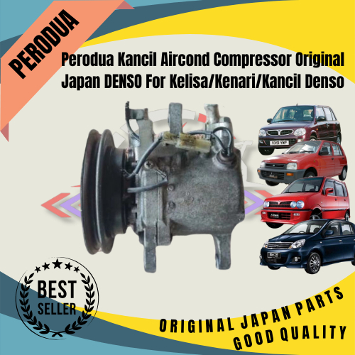 HOH SENG-Perodua Kancil Aircond Compressor Original Japan DENSO For ...