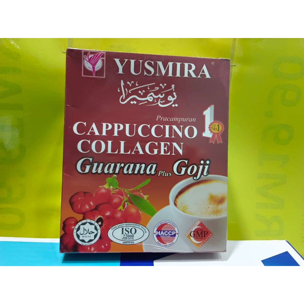 Cappuccino Collagen Guarana Plus Goji Yusmira Trading (Kotak) 20 ...