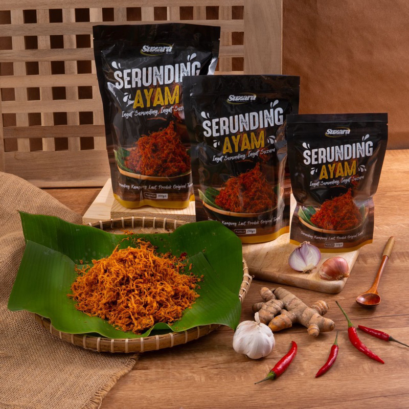 🔥 READY STOCK 🔥 SERUNDING AYAM ORIGINAL KG LAUT 💯 NEW PACKAGING ...