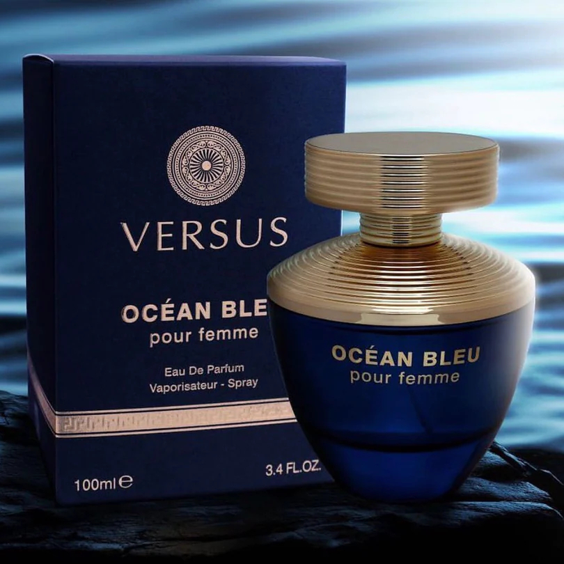 100% Original, Versus Ocean Bleu Pour Femme Eau De Parfum by Fragrance ...