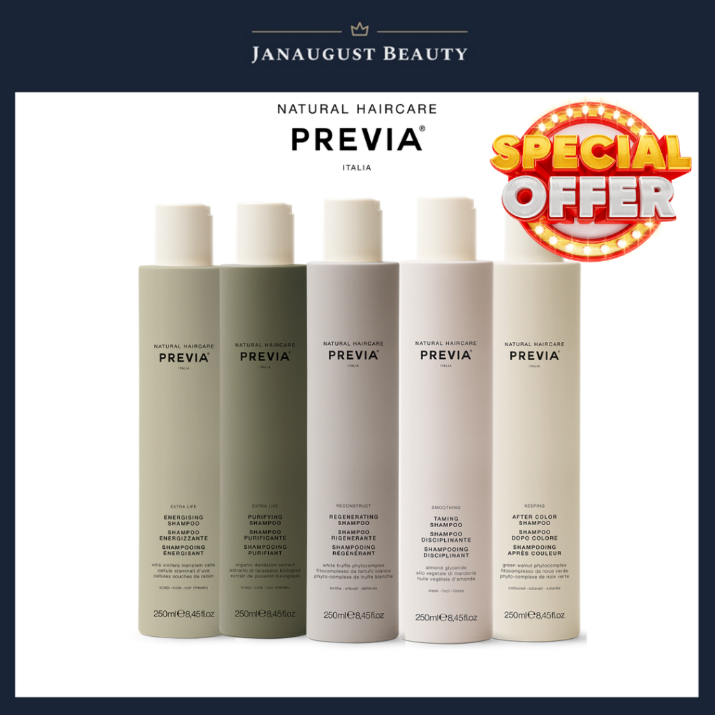 [OFFER SET!!!] Previa Italy Extralife Energising Purifying Regenerating ...