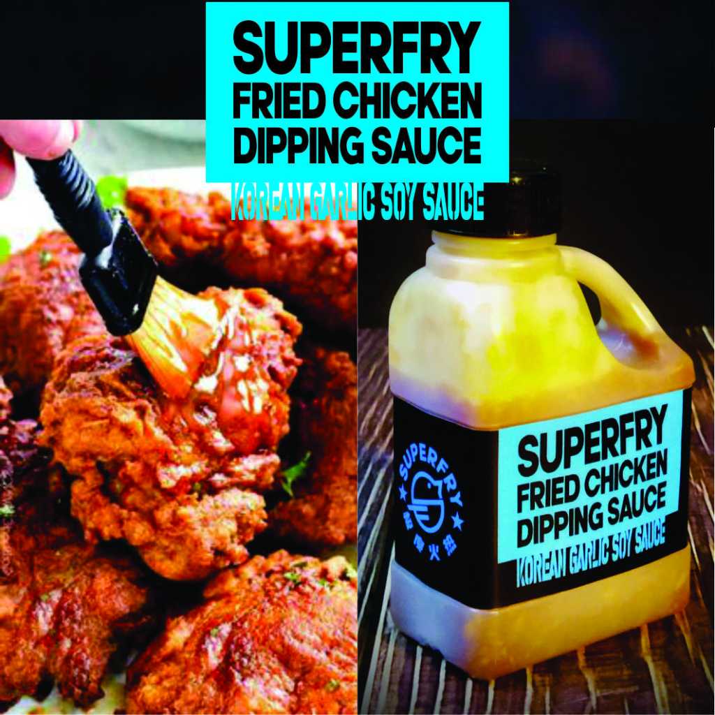 SUPERFRY fried chicken dipping sauce - KOREAN GARLIC SOY SAUCE -1kg ...