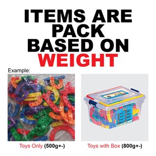 🔥READY STOCK🔥 PLASTIC OCTONS BULK PACK BUILDING BLOCK CONNECTION ...