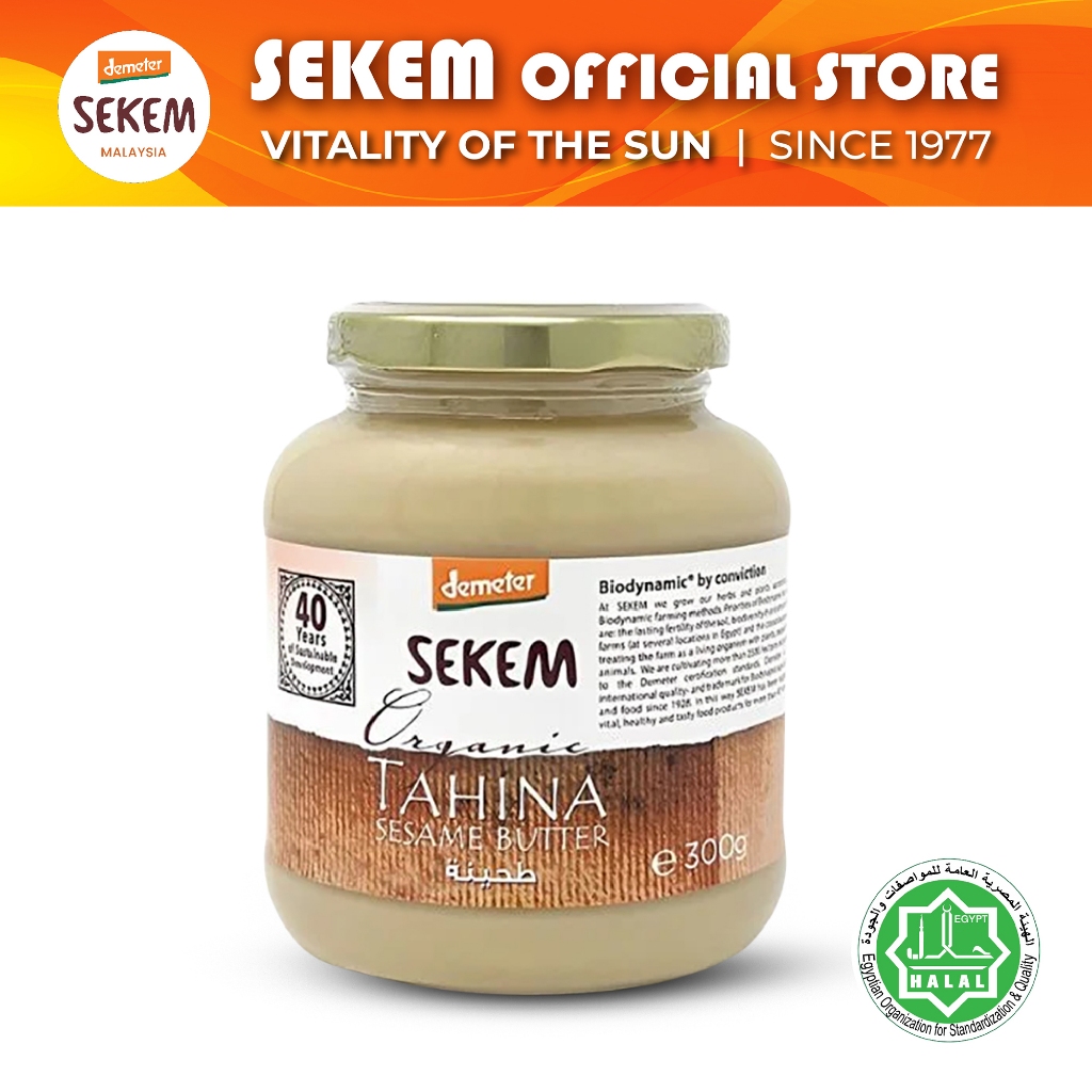 SEKEM DEMETER TAHINI / SESAME BUTTER (300G) | Shopee Malaysia