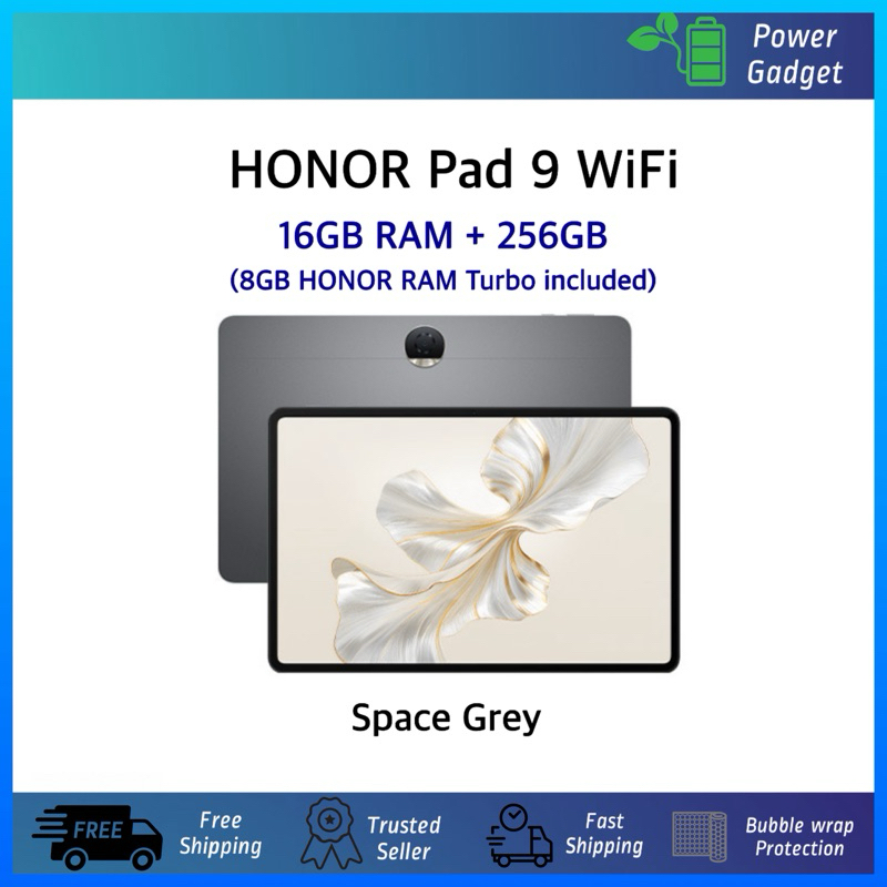 HONOR Pad 9 [16GB(8+8)RAM+256GB] Honor Pad X9 LTE [7GB(4+3)RAM 128GB ...