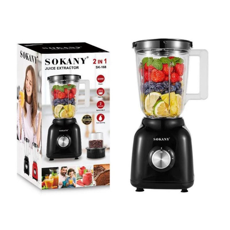 SOKANY SOKANY 2 IN 1 SK-168 JUICE EXTRACTOR SPEEDO 10000 BRANTY NOKANY SOKANY | Shopee Malaysia