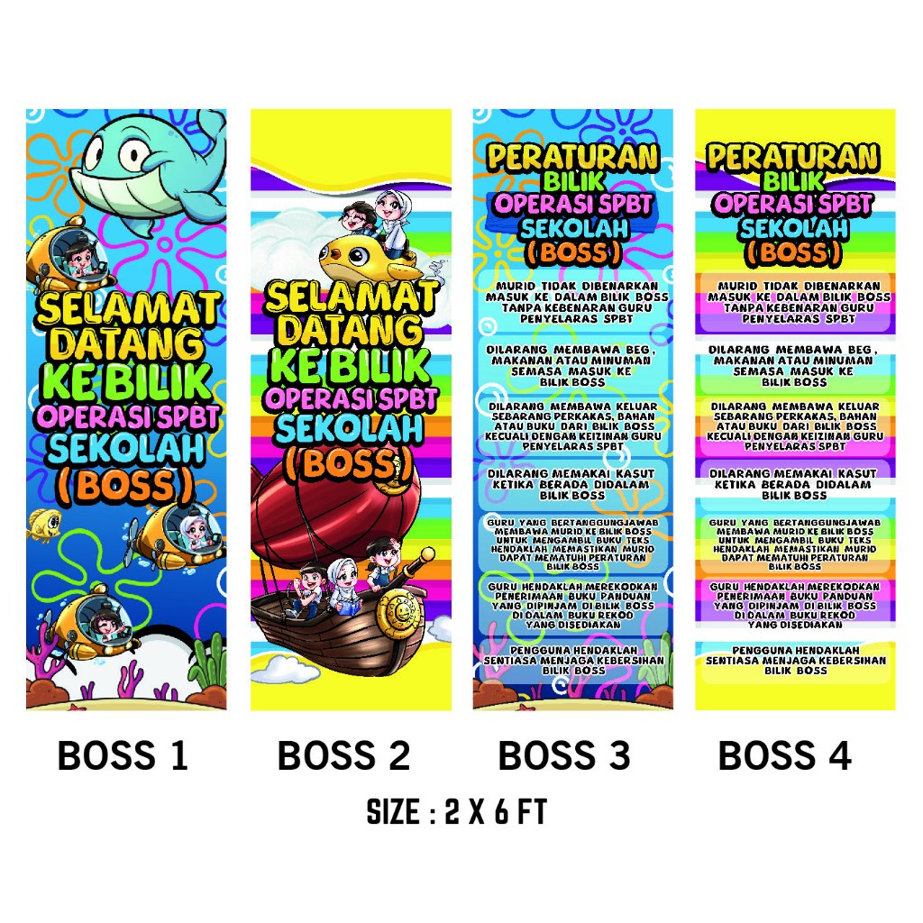 BUNTING SPBT- SELAMAT DATANG KE BILIK BOSS SPBT | Shopee Malaysia