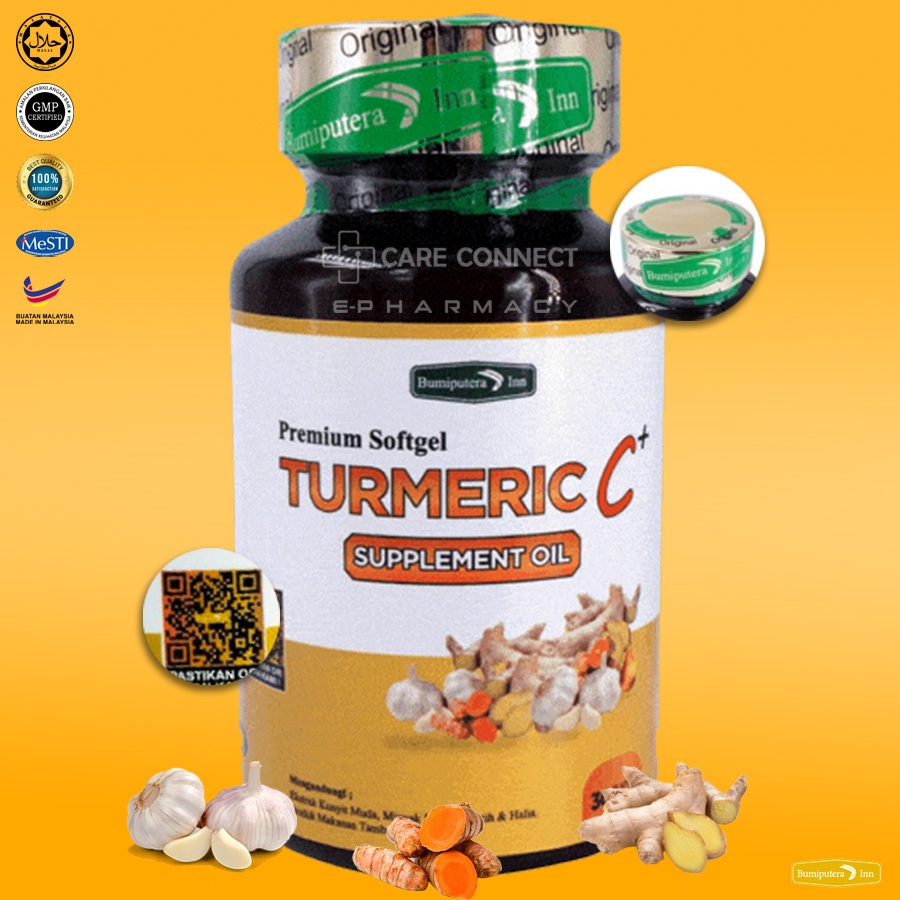 【Original HQ Stocks】Turmeric C Plus 30 Capsules | Shopee Malaysia