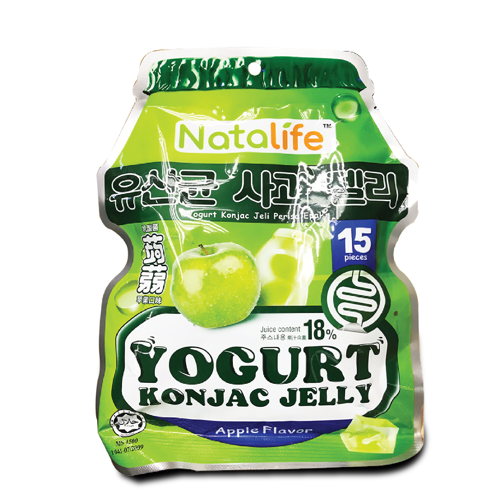 NATA LIFE YOGURT KONJAC JELLY ASSROTED FLAVOR 15'S | Shopee Malaysia