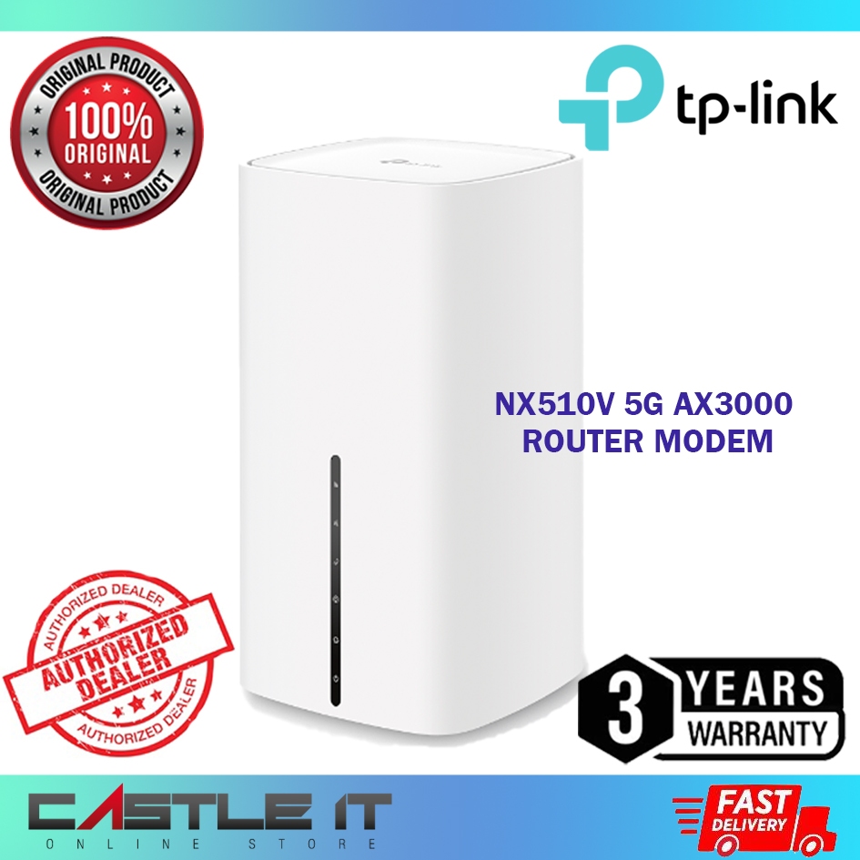 TP-Link NX510V 5G AX3000 Wi-Fi6 Telephony Router Modem | Shopee Malaysia