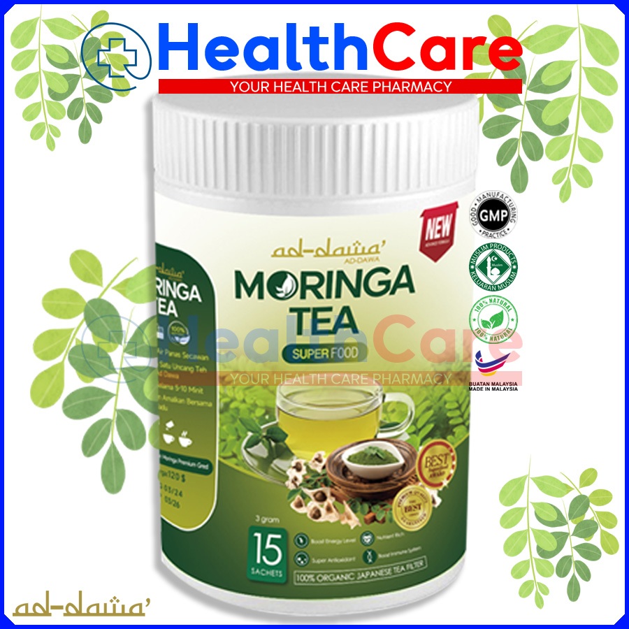 (HQ STOCK)Ad-dawa Moringa tea Superfood tea | Shopee Malaysia