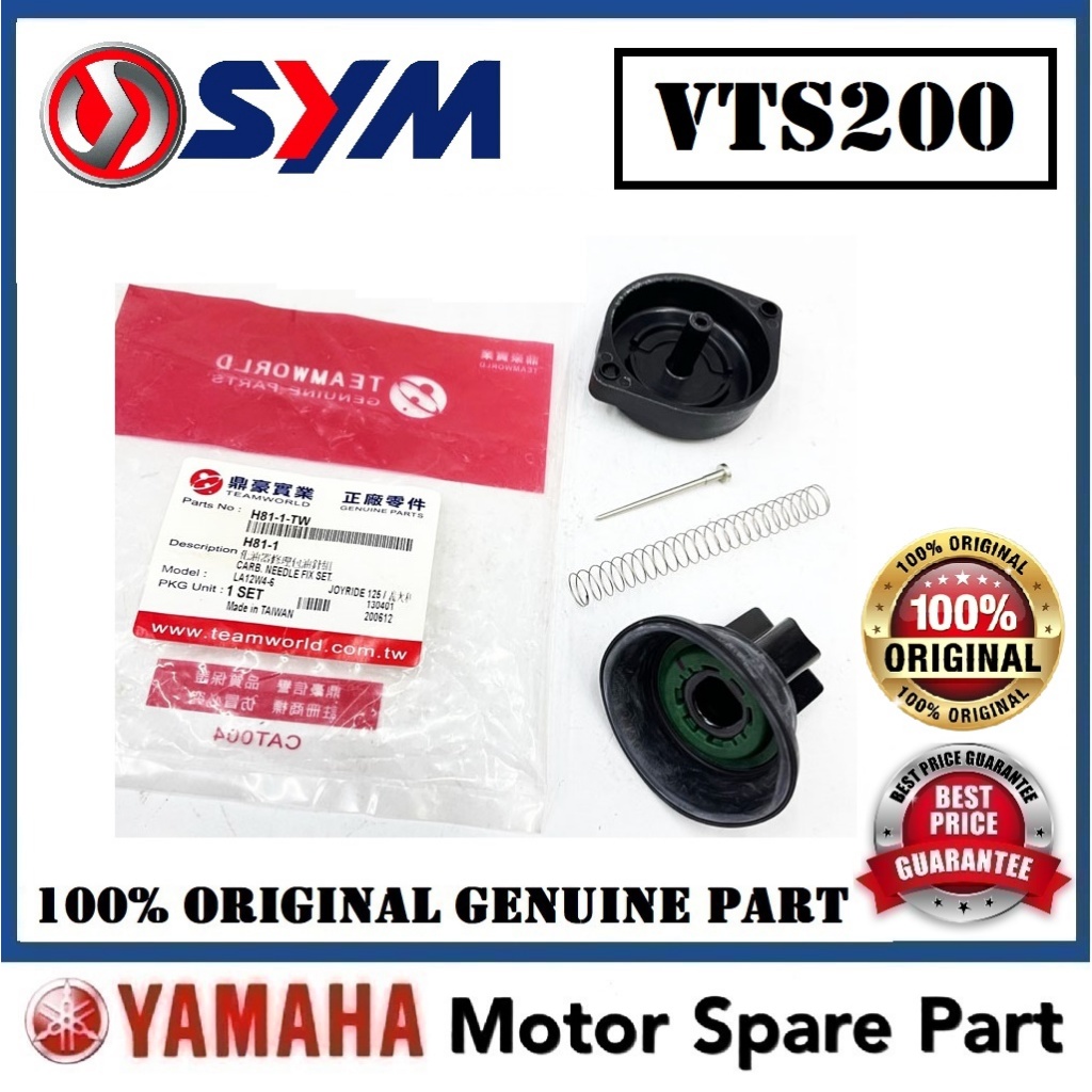 100% ORIGINAL SYM VTS200 CARBURETOR NEEDLE FIX SET 0 H81-1 CARBURETER ...