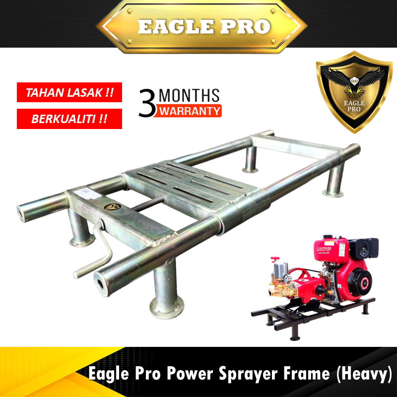 Eagle Pro Heavy Duty Plunger Power Sprayer Engine Frame (tapak enjin ...