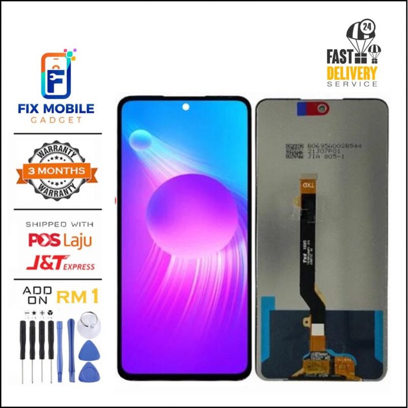 INFINIX NOTE 10 PRO X695 X695C LCD TOUCH SCREEN(3 MONTHS WARRANTY ...