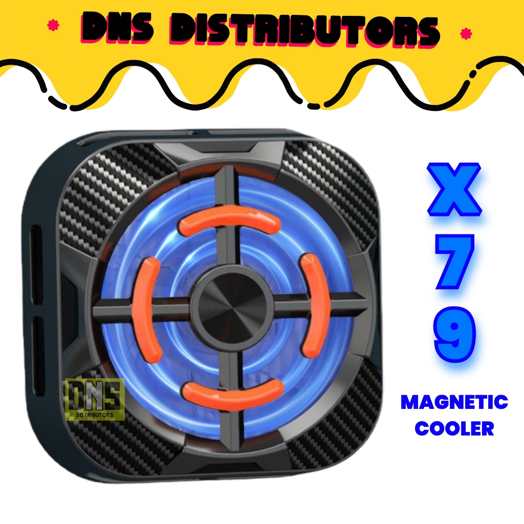 【MSIA STOK】Magnetic Phone Cooler X76 Heat Sink Ice Cooling Radiator ...