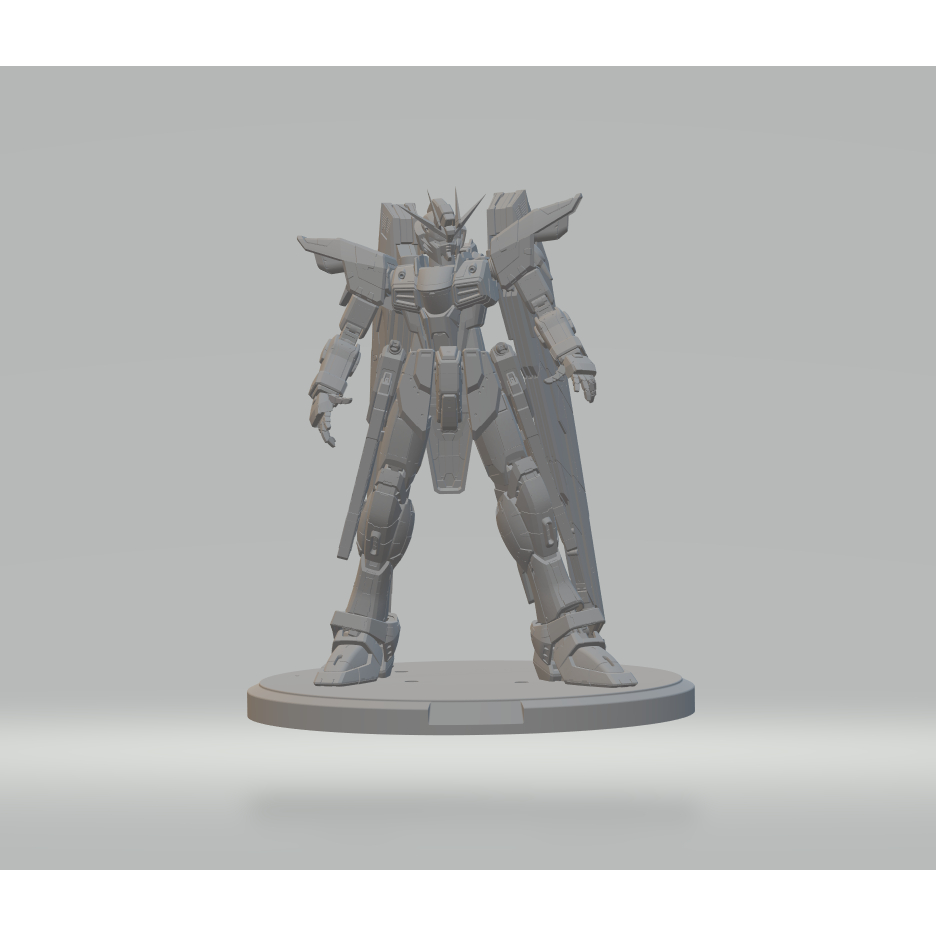 Heavy Armament Barbados Gundam 3D Printing Blueprint Mech Model ...