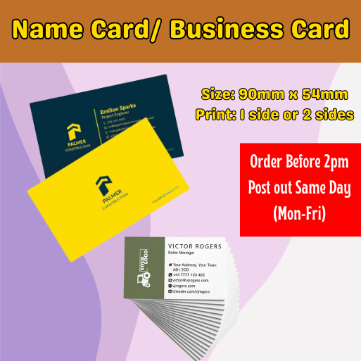 (Same Day Ship Out) Business Card / Bisnes Kad / Name Card / Kad Nama ...