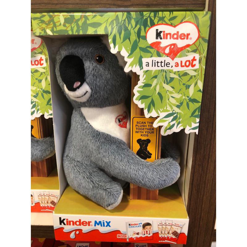 KINDER MIX PLUSH NATOONS 144GM(Bear koala) | Shopee Malaysia