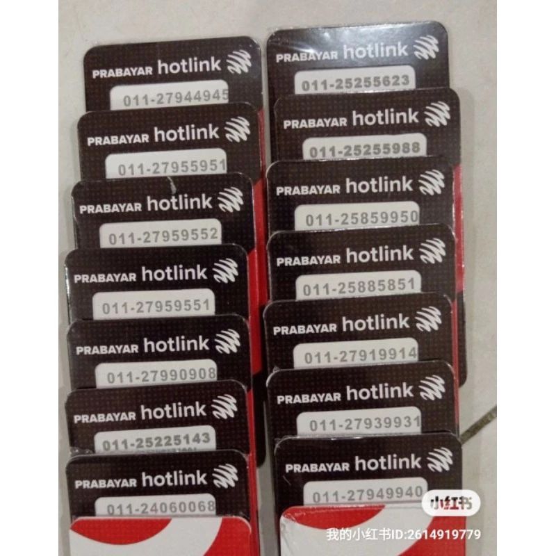 M002 maxis hotlink card prepaid Sim card 017。 | Shopee Malaysia