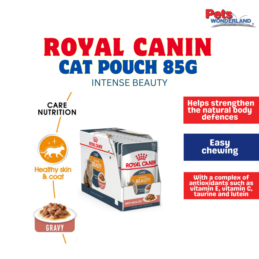 Royal Canin Intense Beauty Cat Wet Pouch (85g) | Shopee Malaysia