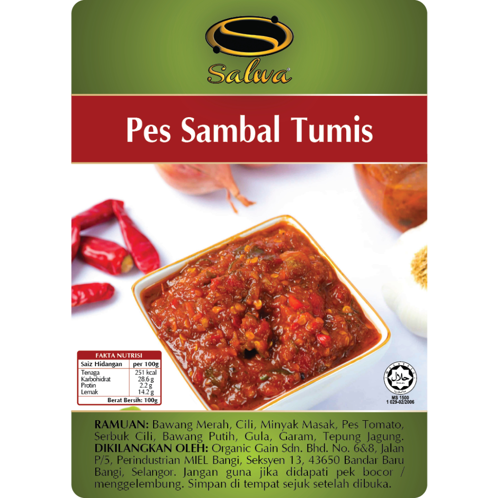 Pes Sambal Tumis Original SALWA 100g | Shopee Malaysia