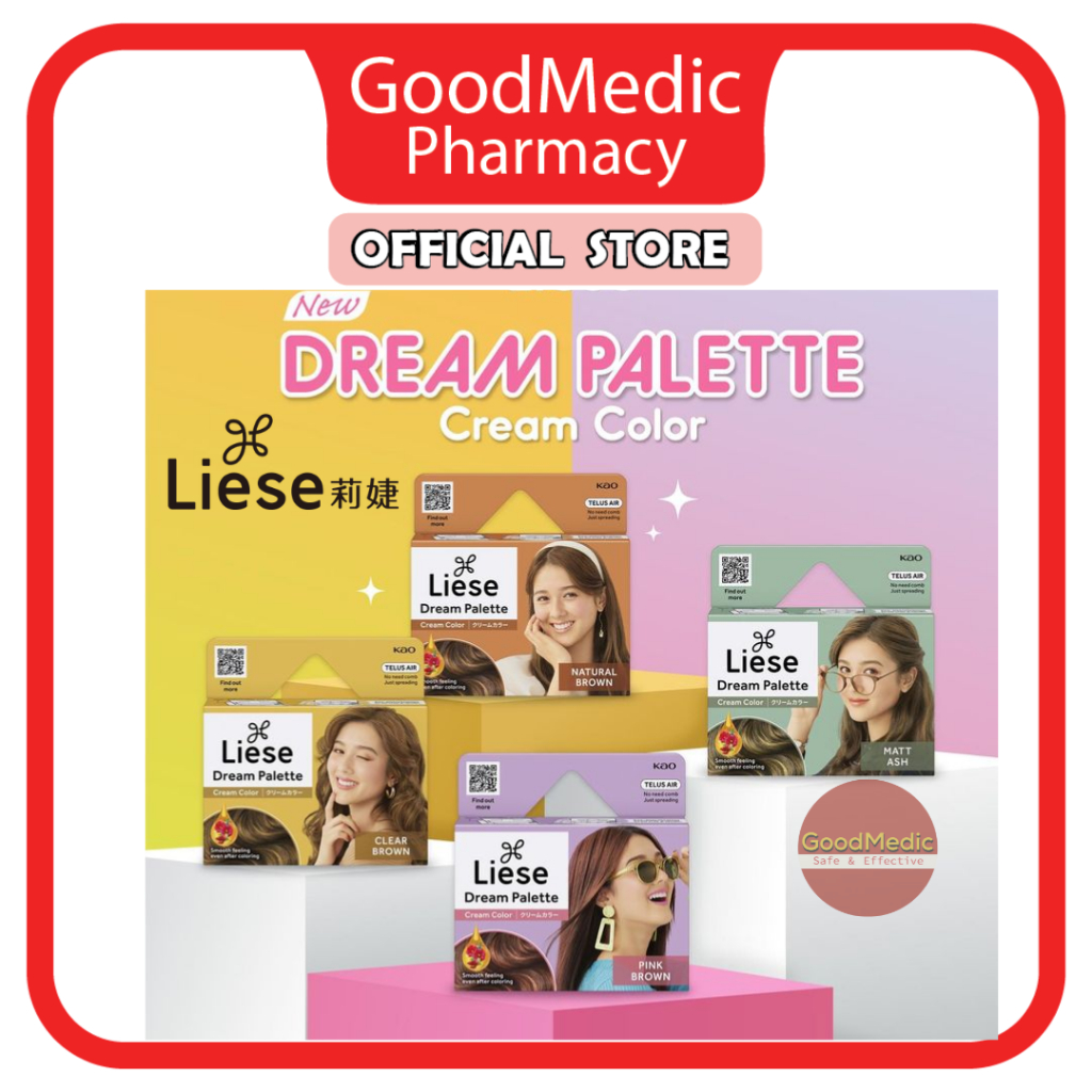 Liese Dream Palette Cream Color (Hair Highlight) Telus Air | Shopee ...