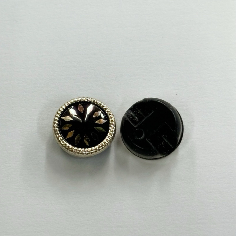 (Jahit) 5pcs/10pcs Butang Baju Melayu Jenis Bulat/Empat Segi Kilat ...