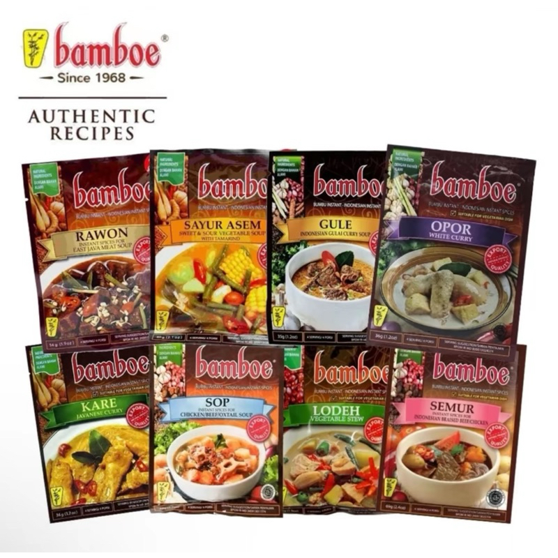 REMPAH BAMBOE RAWON/SOTO DAGING/RENDANG/OPOR {REMPAH KHAS INDONESIA ...