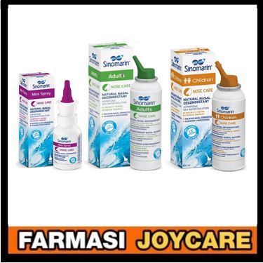 Sinomarin Natural Nasal Decongestant Spray Hypertonic Sea Water ...