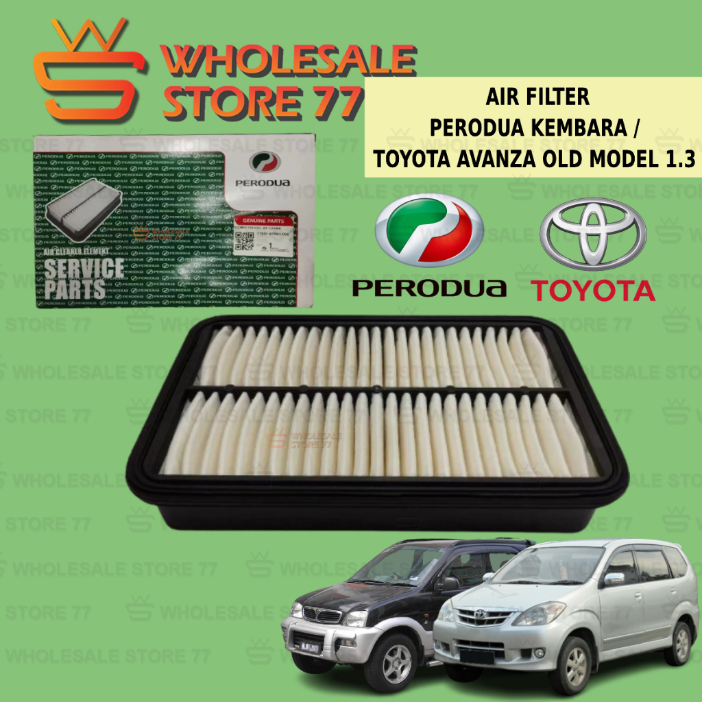 ORIGINAL| PERODUA KEMBARA TOYOTA AVANZA OLD AIR FILTER AIRCOND CABIN ...