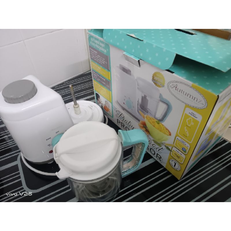 AUTUMNZ FOOD PROCESSOR 2 IN 1 (STEAM & BLEND) | Shopee Malaysia