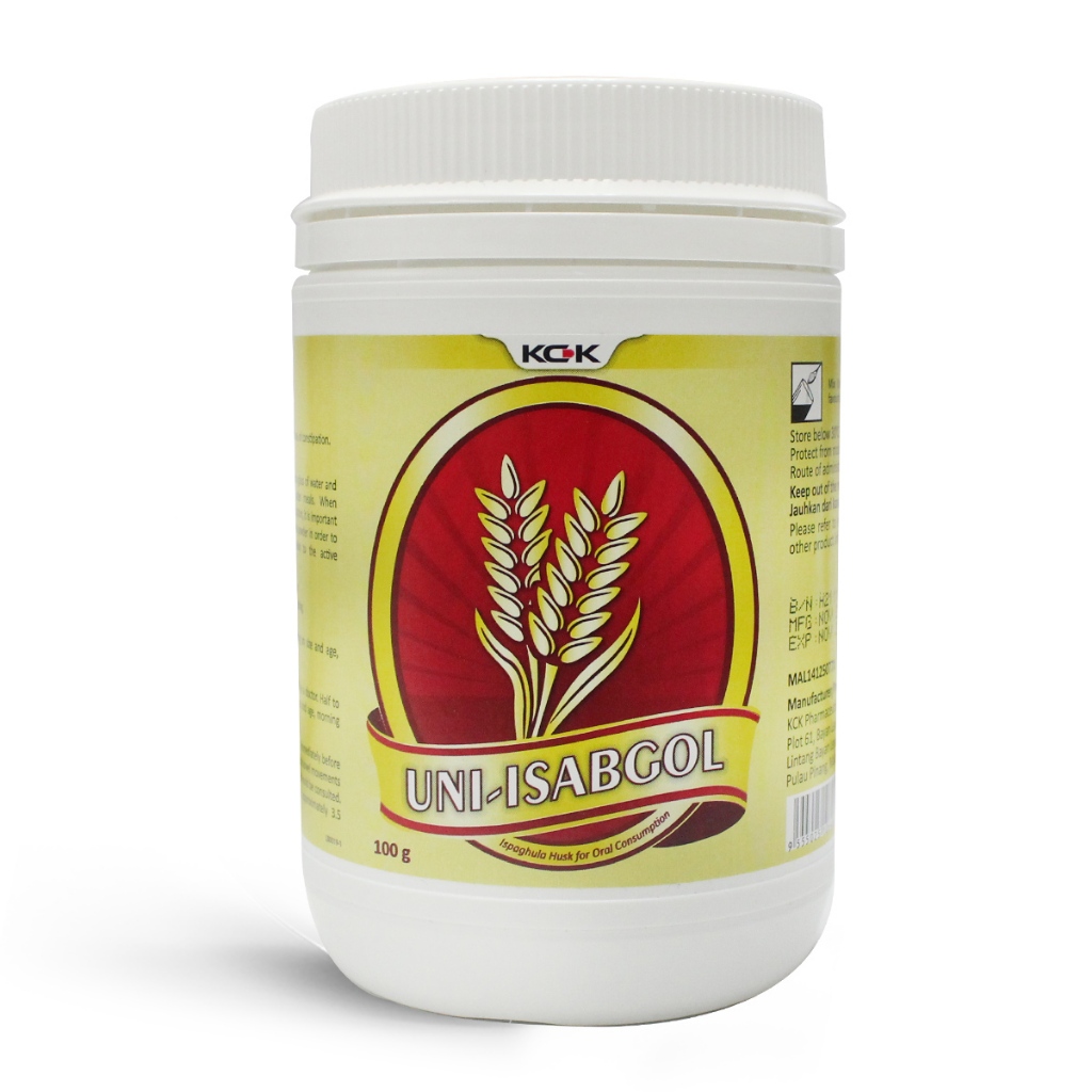UNI-ISABGOL (Ispaghula Husk Oral Powder) 100g | Shopee Malaysia