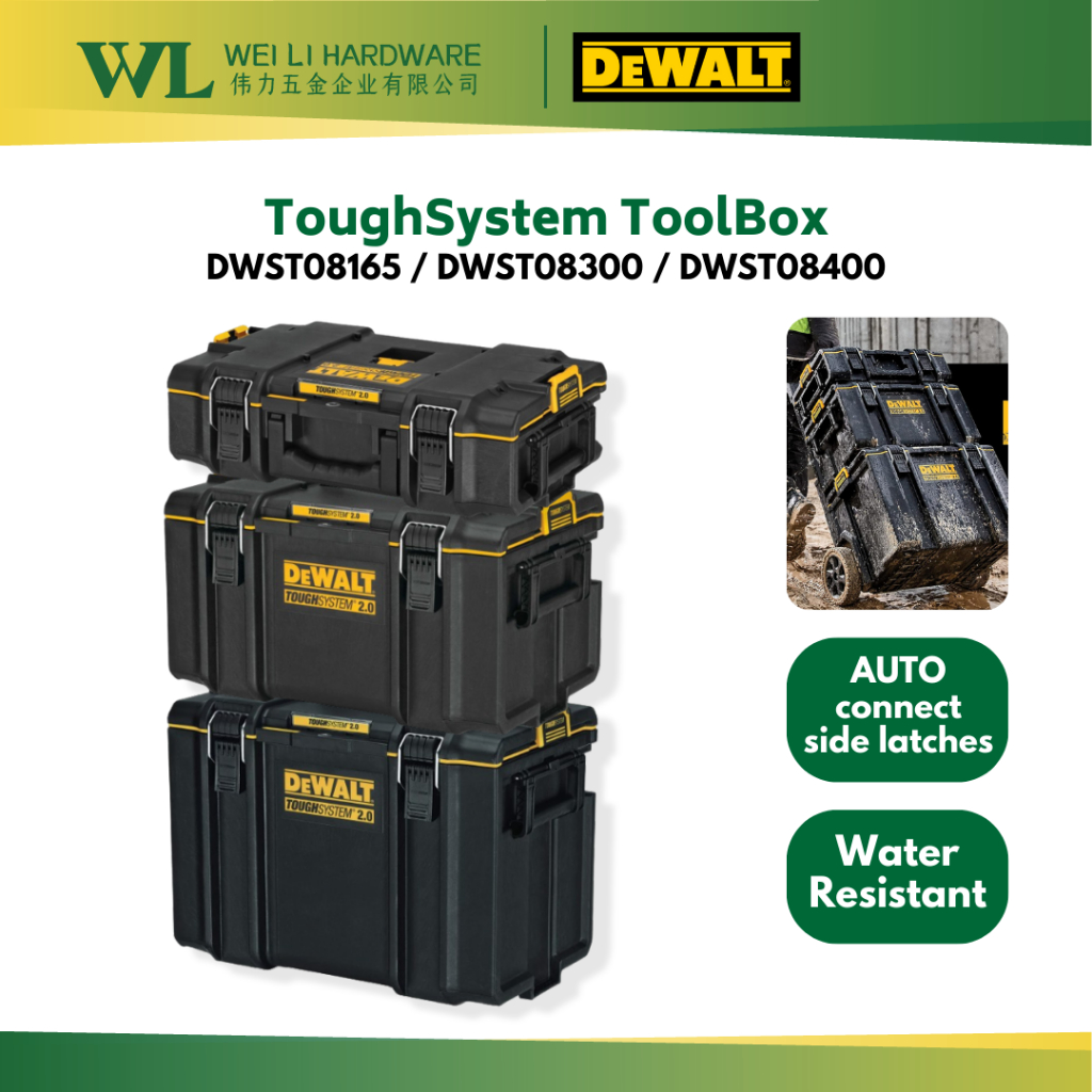 DEWALT TOUGH SYSTEM Tool Box Organizer / DEWALT tool box / Storage box ...