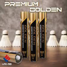 (walk-in price) Ling mei gold shuttlecock badminton bulutangkis ...