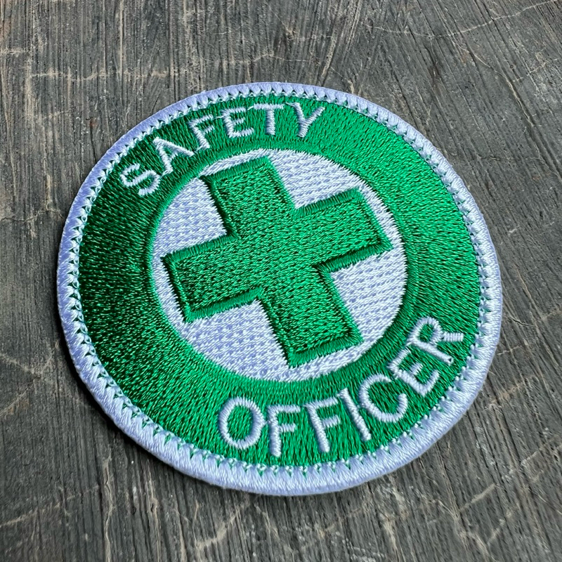 Safety Officer Embroidered Patch | Shopee Malaysia