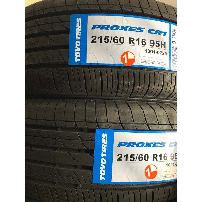 215/60R16 215 60 16 TOYO CR1 Car Tyre Tire Kereta Tayar Wheel Rim 16 inch | Shopee Malaysia
