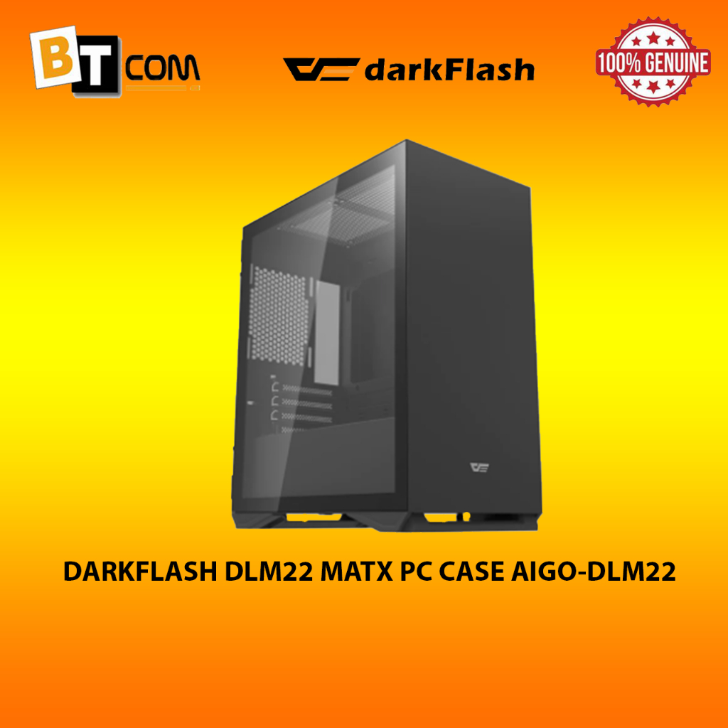 DarkFlash DLM22 MATX PC Case DF‐DLM22 | Shopee Malaysia
